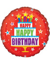 18in Value Plus Red Birthday Cake Balloon – Joker Party Supply