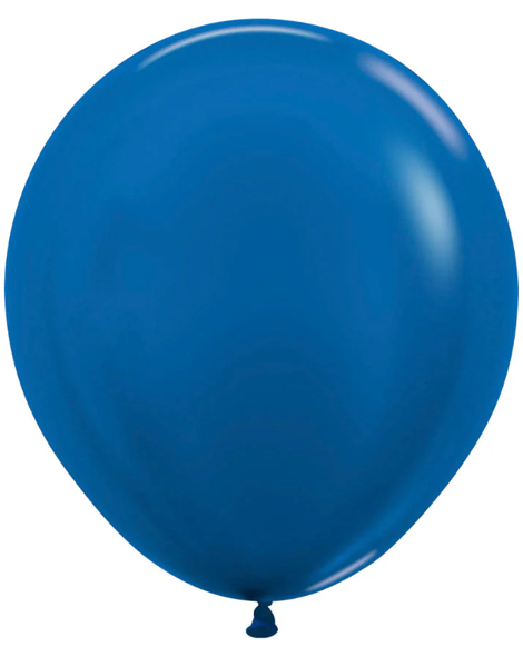18in Sempertex Metallic Blue 25ct – Joker Party Supply